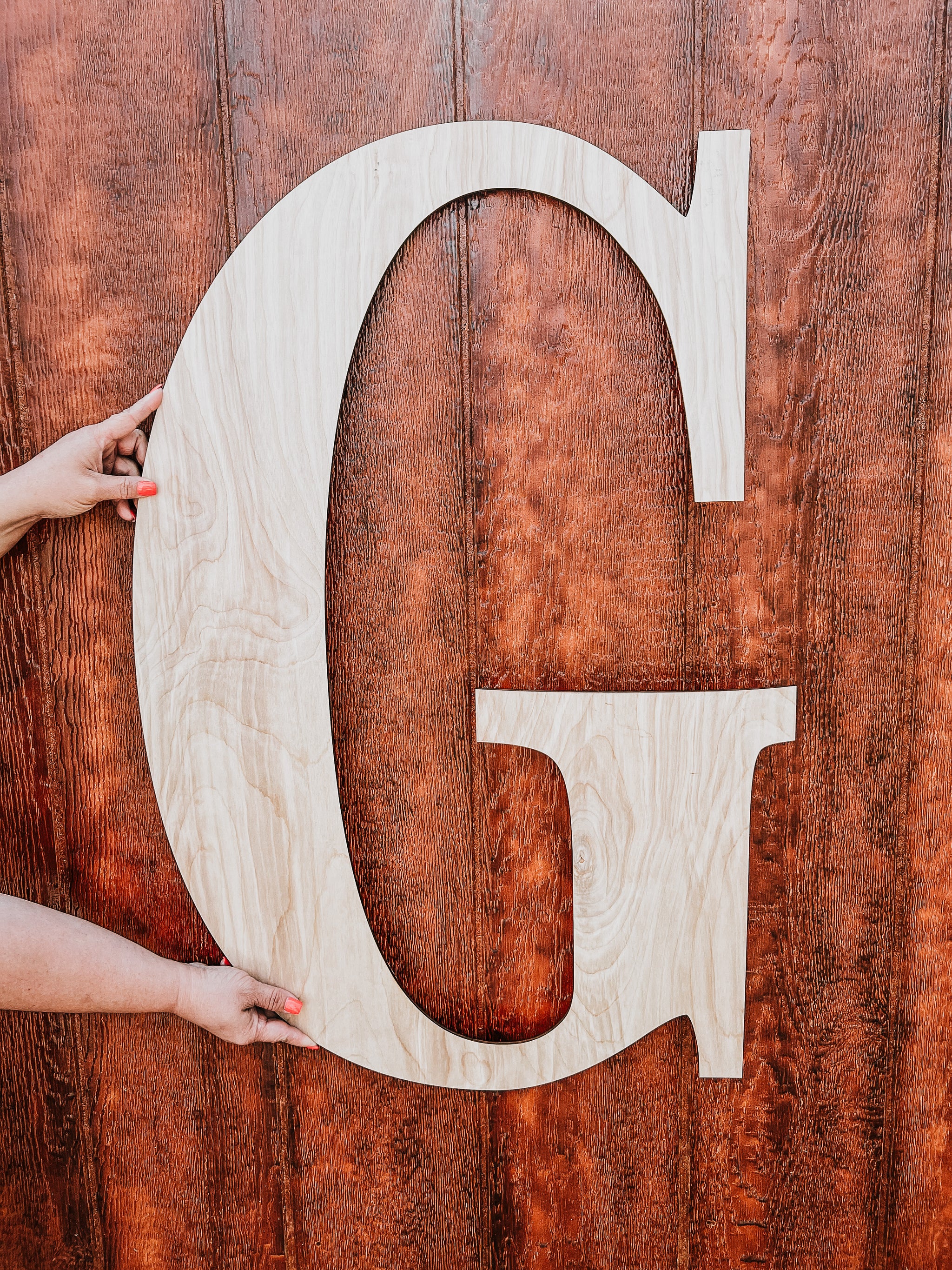Wood Cutout Letter – Birchwood Laser & Design